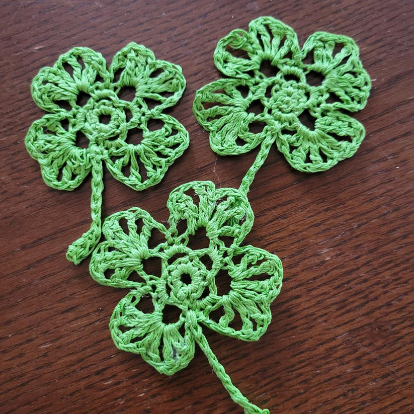 Danielle Lacy Shamrock PDF Pattern – Lost Art Crochet MA